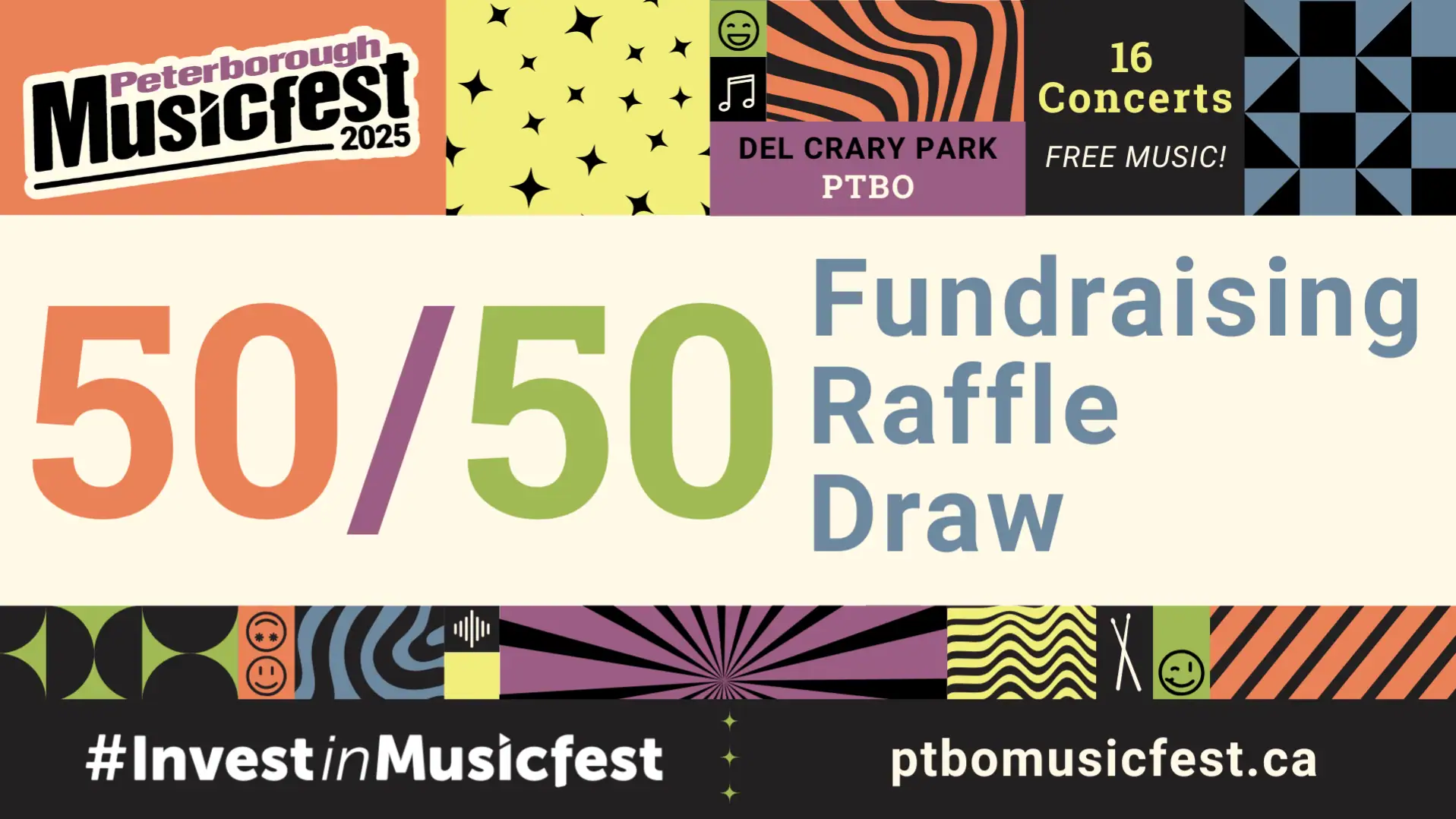 50-50 Draw - Ptbo Musicfest